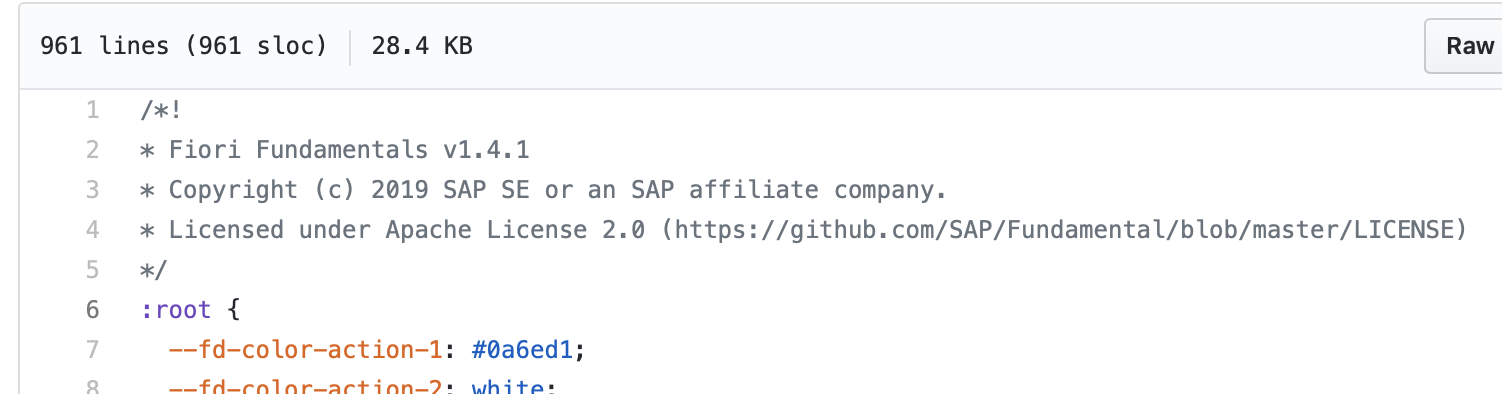 CSS header version # is incorrect · Issue #1272 · SAP/fundamental · GitHub