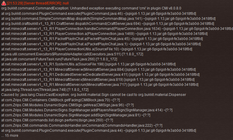 Can't Create DSigns · Issue #794 · Zrips/CMI · GitHub