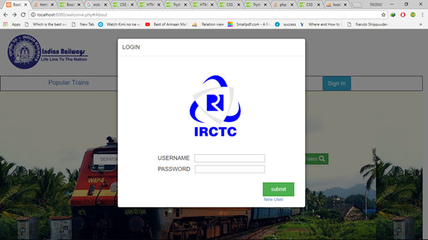 Indian Railways Reservation Online