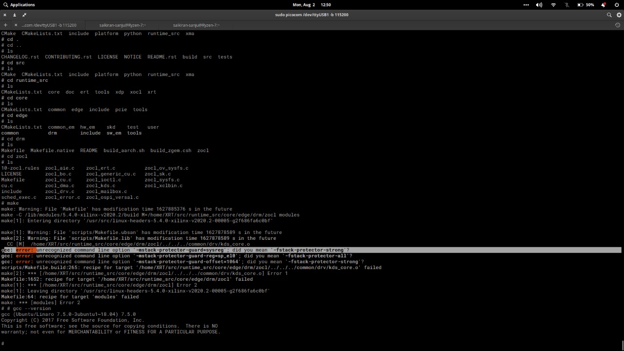 How to compile xrt for Edge? · Issue #2841 · Xilinx/XRT · GitHub