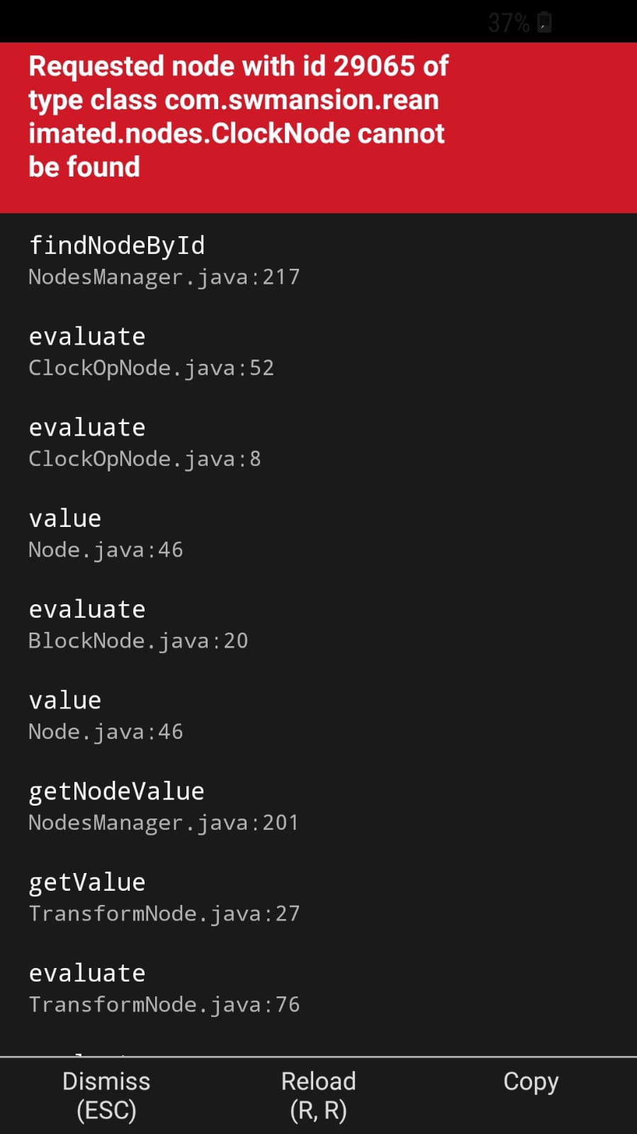 ClockNode cannot be found on Android · Issue #579 · software-mansion ...