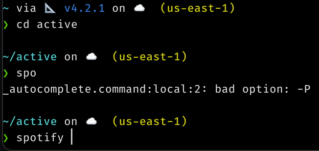 [bug]: _autocomplete.command:local:2: bad option: -P · Issue #364 · zdharma-continuum/zinit · GitHub