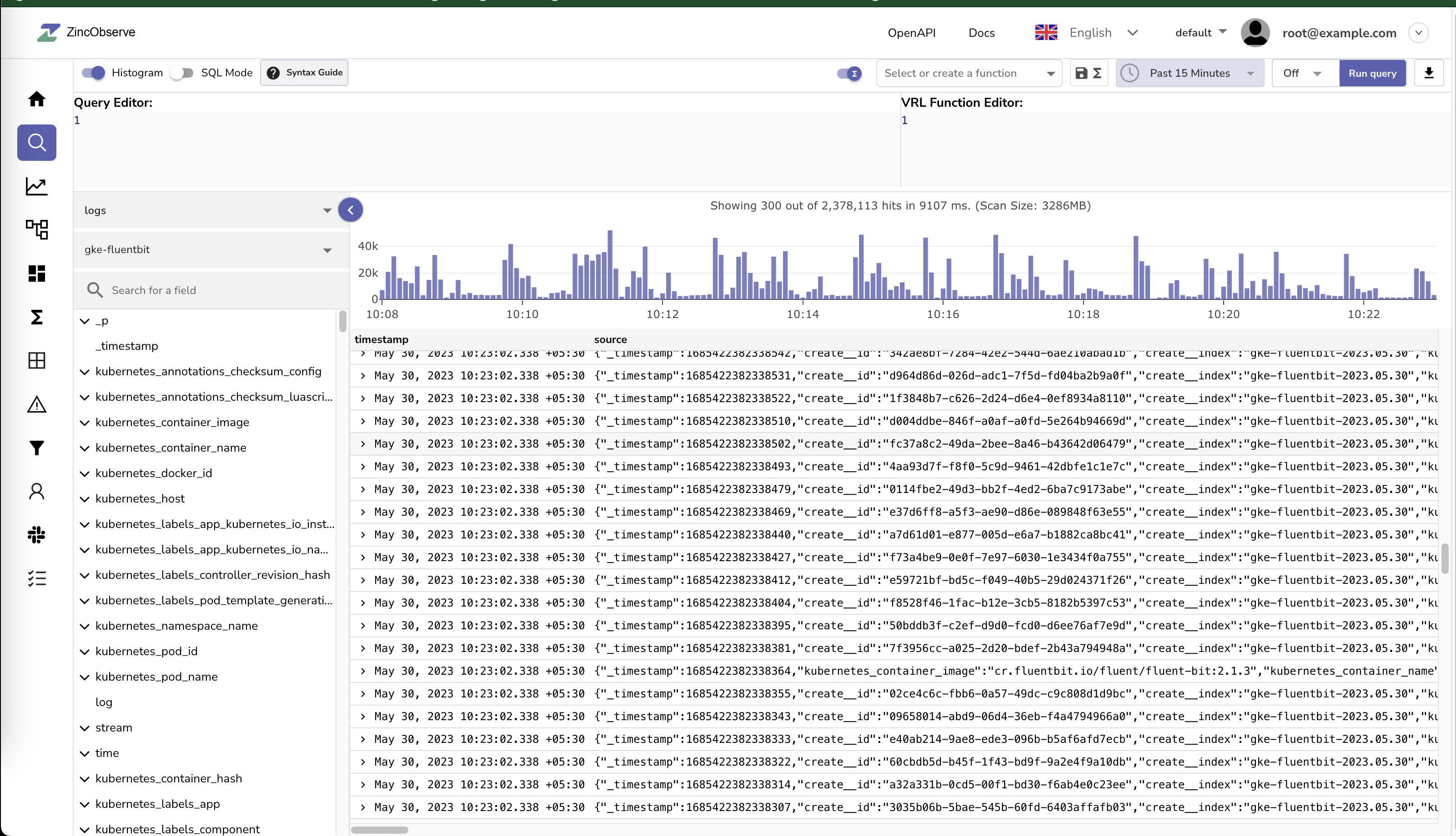 [UI]Firefox Incompatible，three scroll bars appear in the log page · Issue #844 · openobserve ...