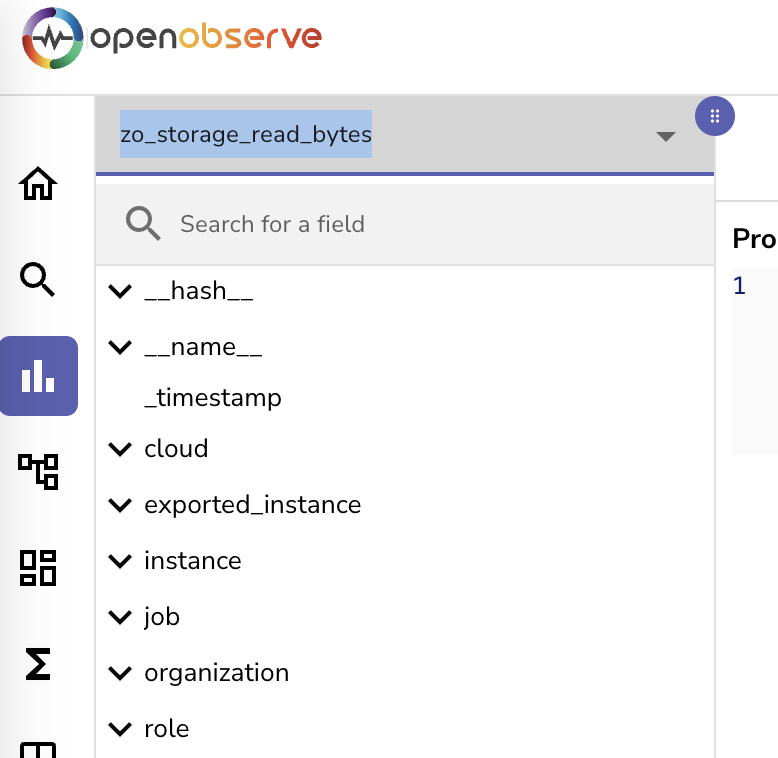 Automatic query population of metrics name in query editor · Issue #1127 · openobserve ...