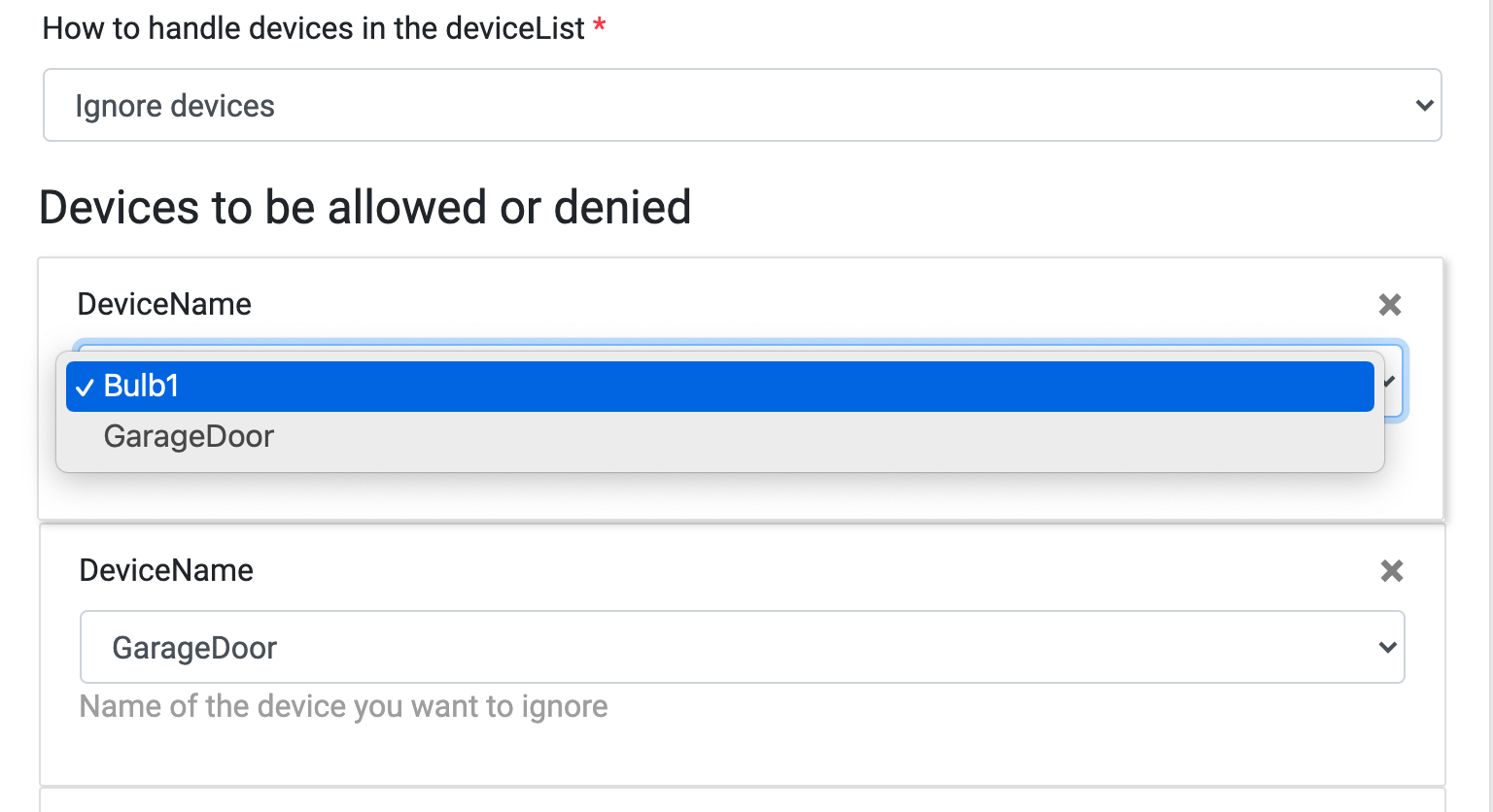 Dropdown with all DeviceNames · Issue #896 · homebridge/homebridge-config-ui-x · GitHub