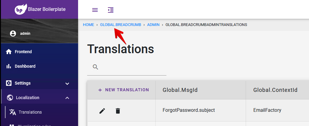 Duplicate Home > Breadcrumb links · Issue #590 · enkodellc/blazorboilerplate · GitHub