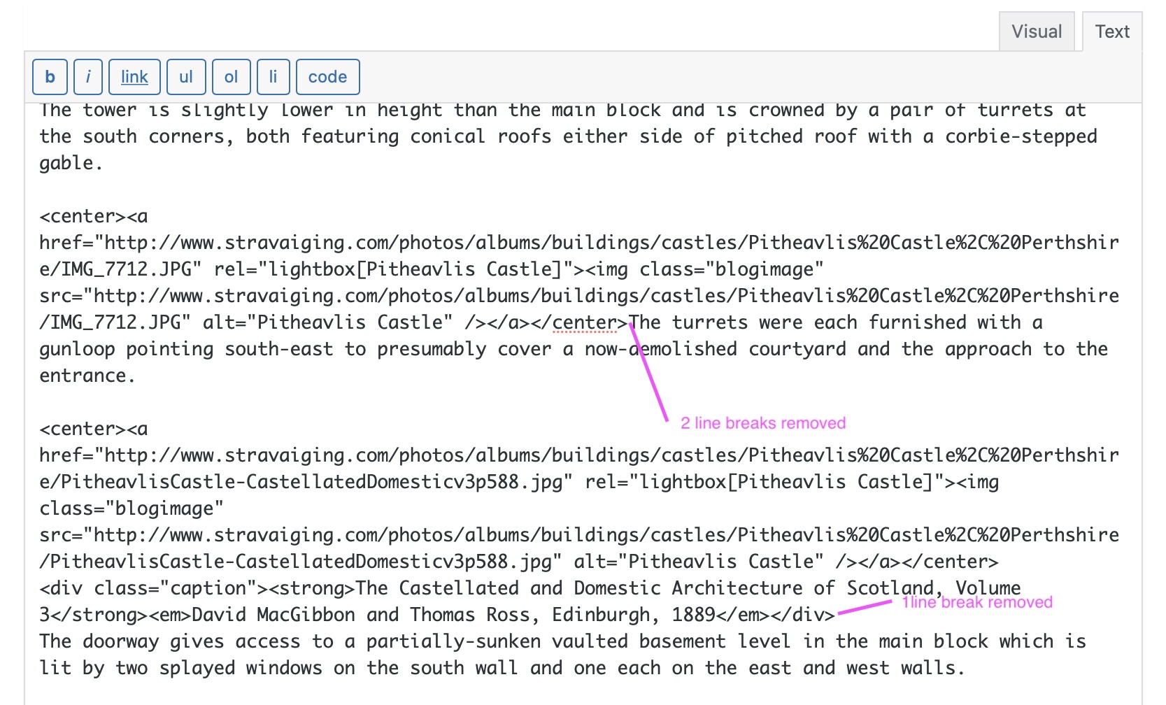 WYSIWYG editor not preserving some line breaks (after image HTML) · Issue #6441 · pods-framework ...