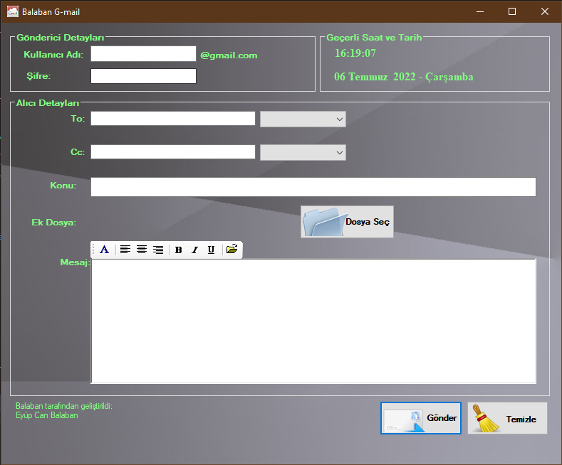 GitHub - epbalaban01/BalabanG-Mail: Balaban G-Mail