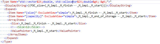 [debugging] Array Size Limited To 50 Default Or Custom Natvis · Issue 333 · Microsoft Vslinux