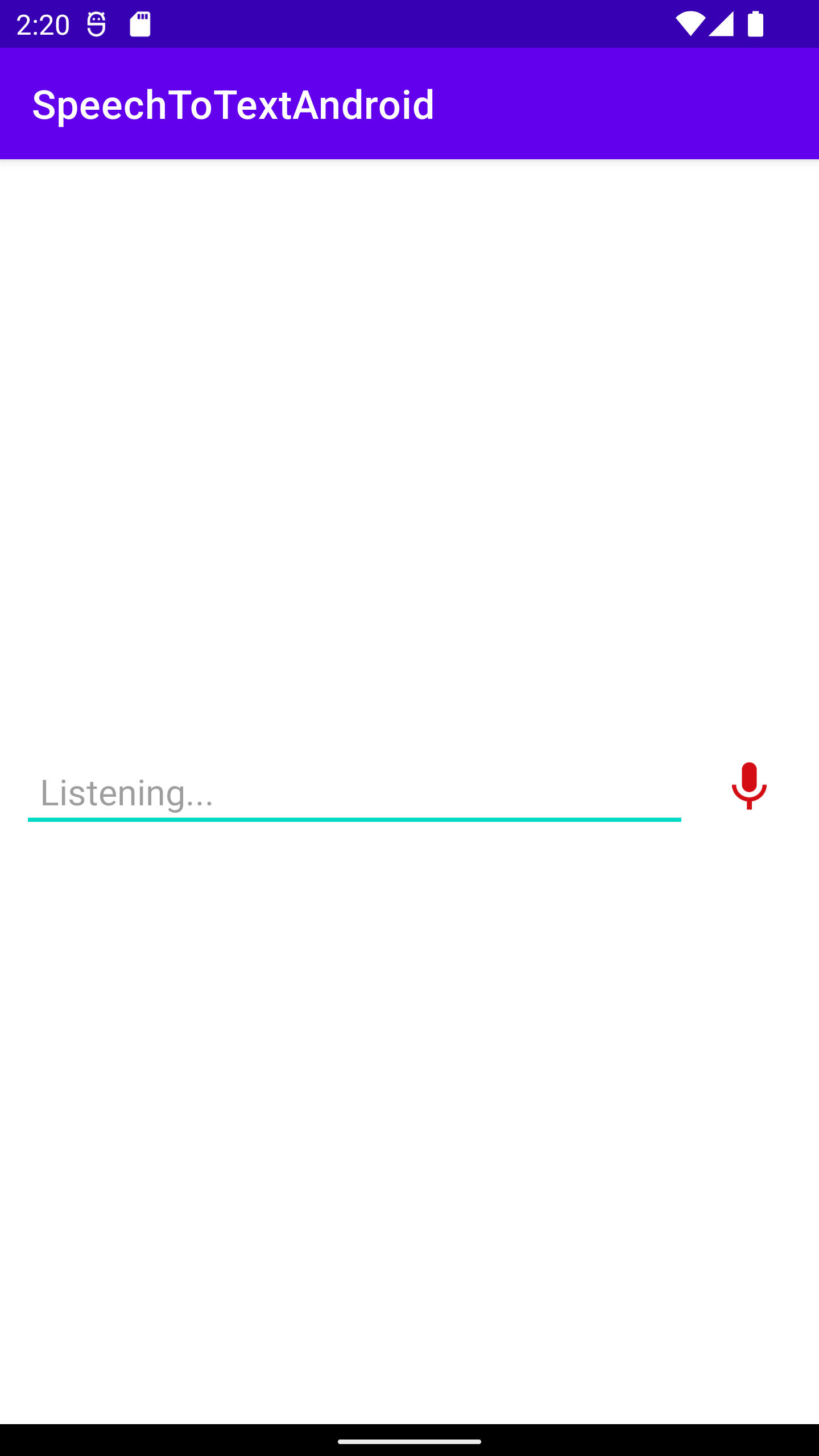 GitHub - patugosavi/SpeechToTextAndroid