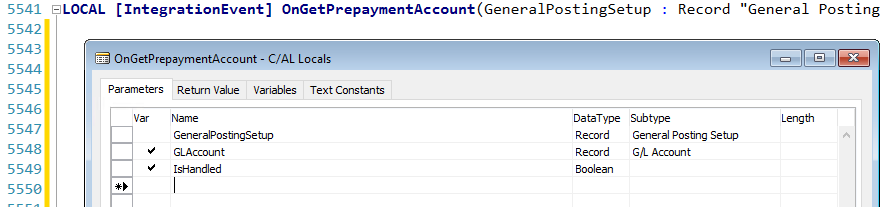 [Event Request] Codeunit 80 - OnGetPrepaymentAccount · Issue #752 · microsoft/ALAppExtensions ...