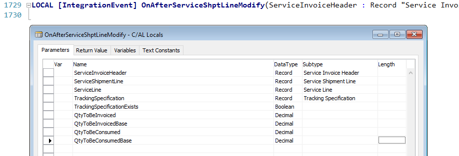 [Event Request] Codeunit 5988 - OnAfterServiceShptLineModify · Issue #764 · microsoft ...