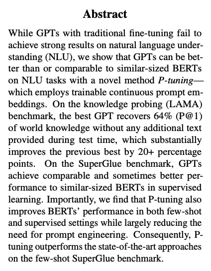 GPT Understands, Too · Issue #130 · toriving/Plz_Read_The_Paper · GitHub