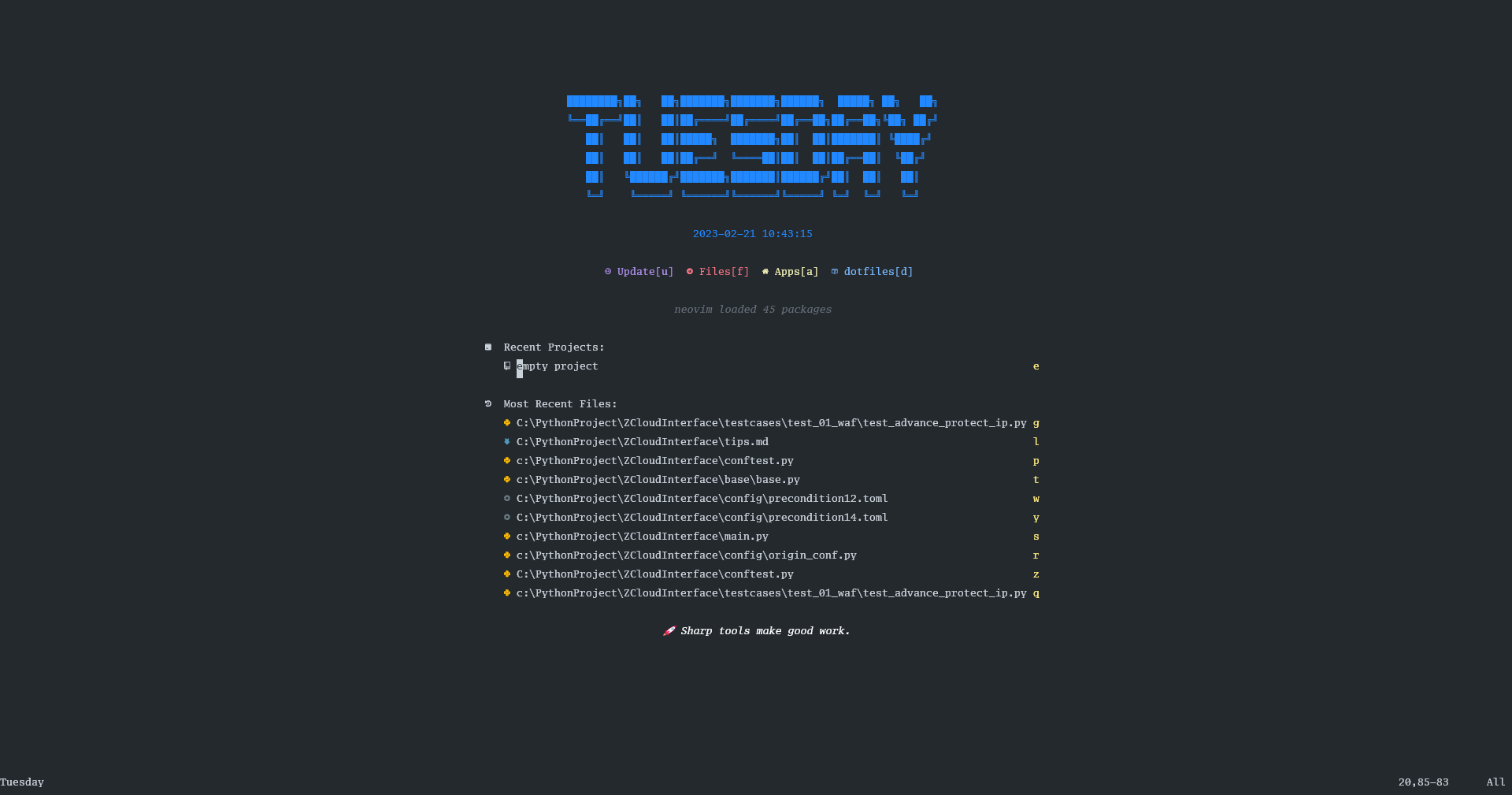GitHub - HusuSama/NvimConfig: nvim配置文件