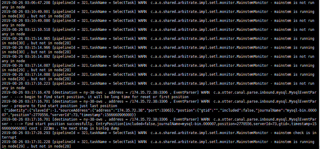 奇怪的报警：pid:321 delay_time:56792 seconds, but delay 1815 seconds no ...