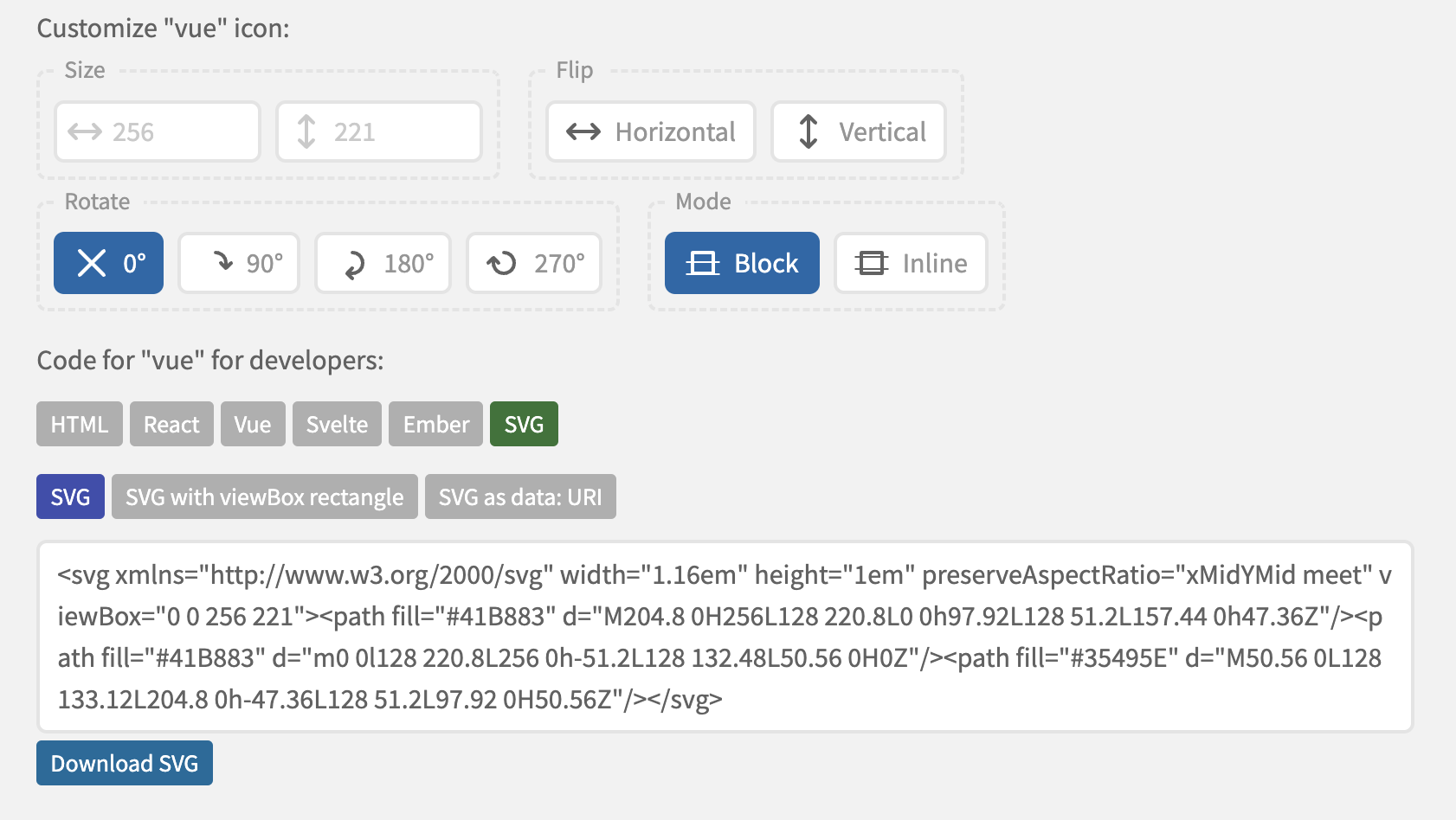 [Feature Request] Please add Tailwind option when downloading SVGs on your site · Issue #179 ...