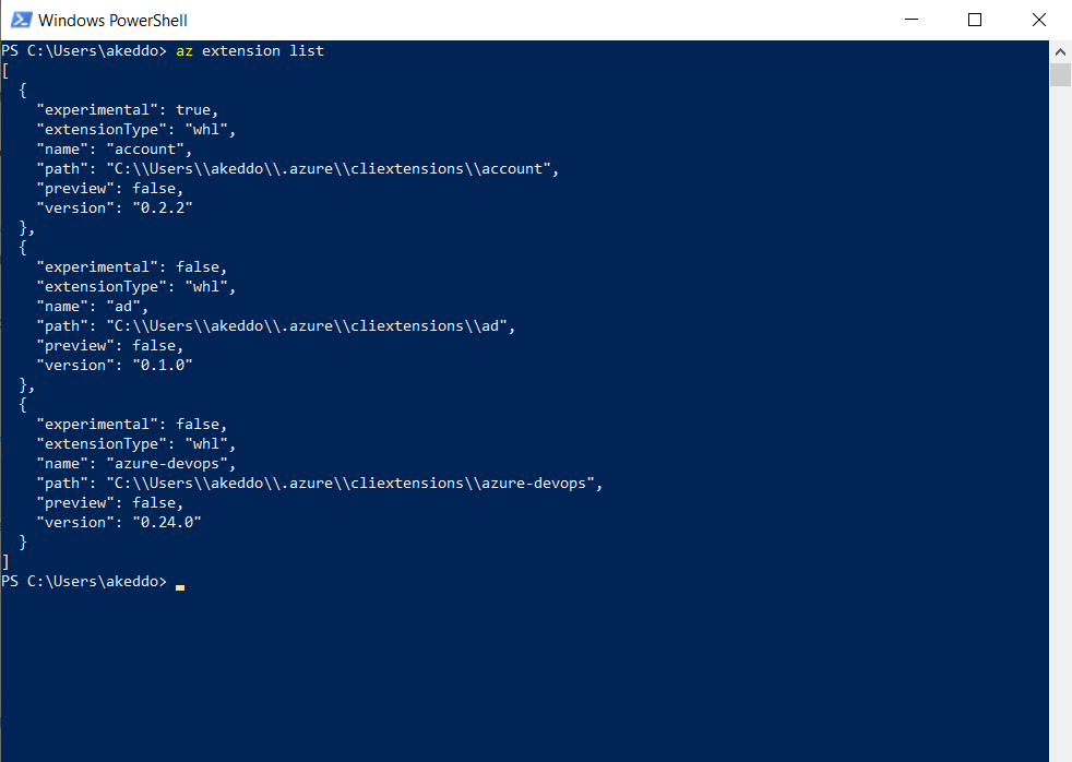 az devops command throw an exception · Issue #21560 · Azure/azure-cli · GitHub