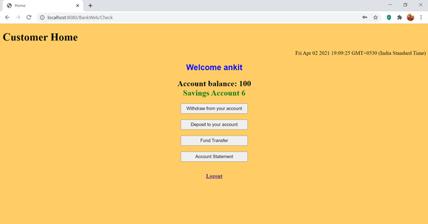 GitHub - DKg156/Bank-Management-System-using-JSP-and-Servlets: Bank Management System made using ...