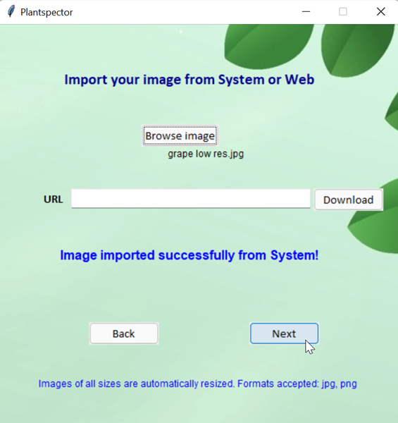 GitHub - DKg156/plant-spector: Python app for plant disease detection ...