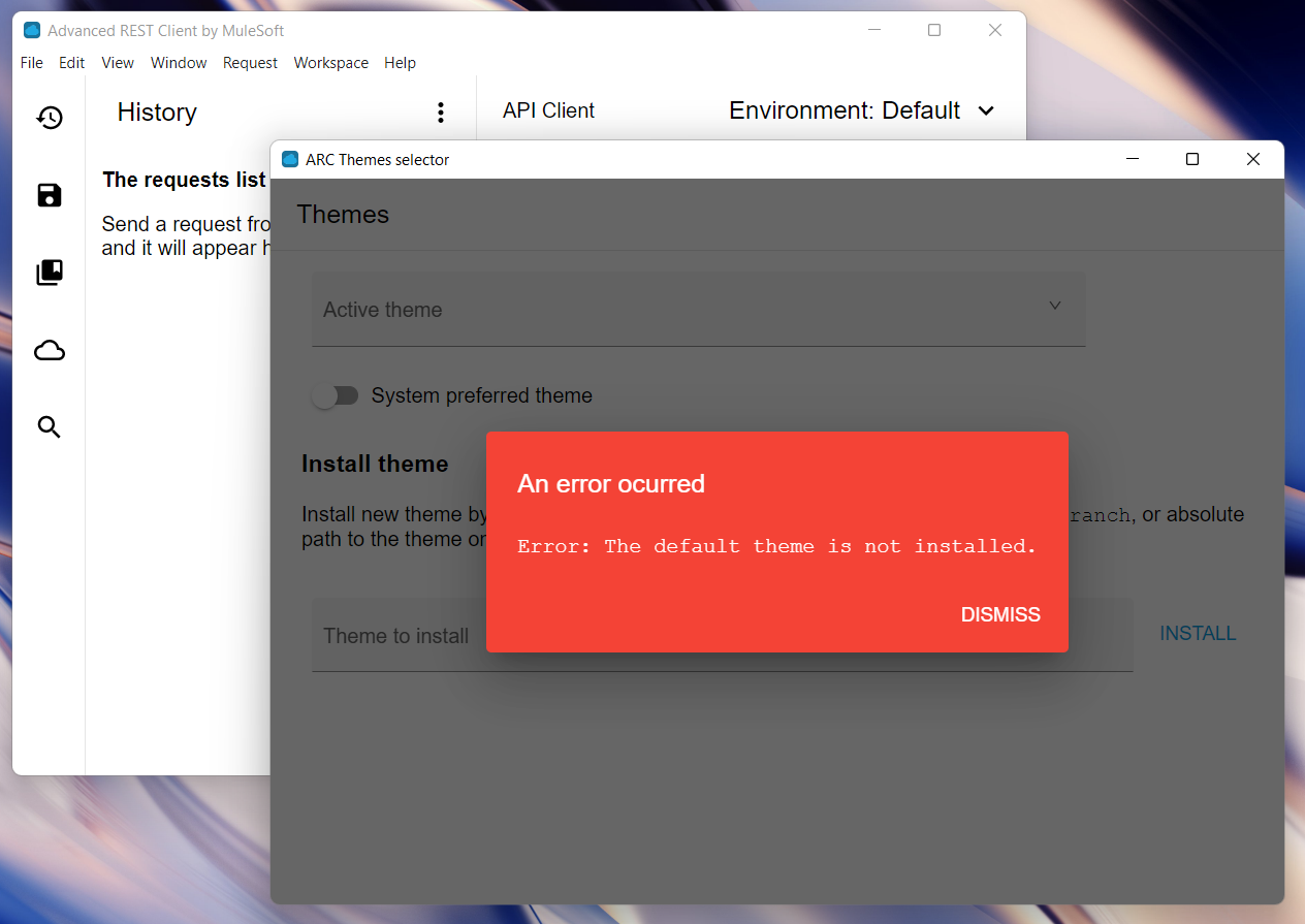Theming not OK Windows 11 · Issue #448 · advanced-rest-client/arc-electron · GitHub
