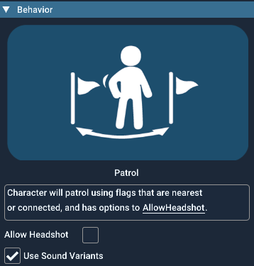 GameGuru Max - Inconsistency between 'Patrol' and 'Patrol and Speak' behaviors · Issue #4736 ...