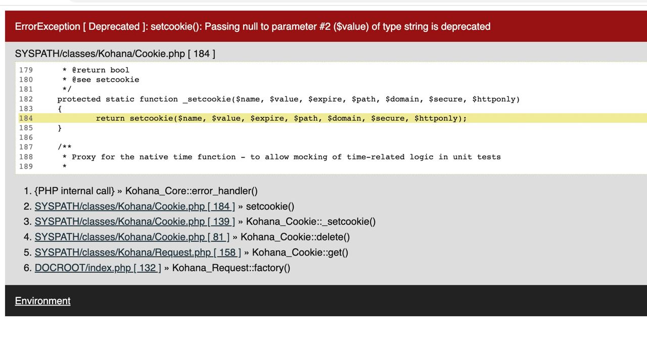 PHP 8.1 · Issue #471 · koseven/koseven · GitHub