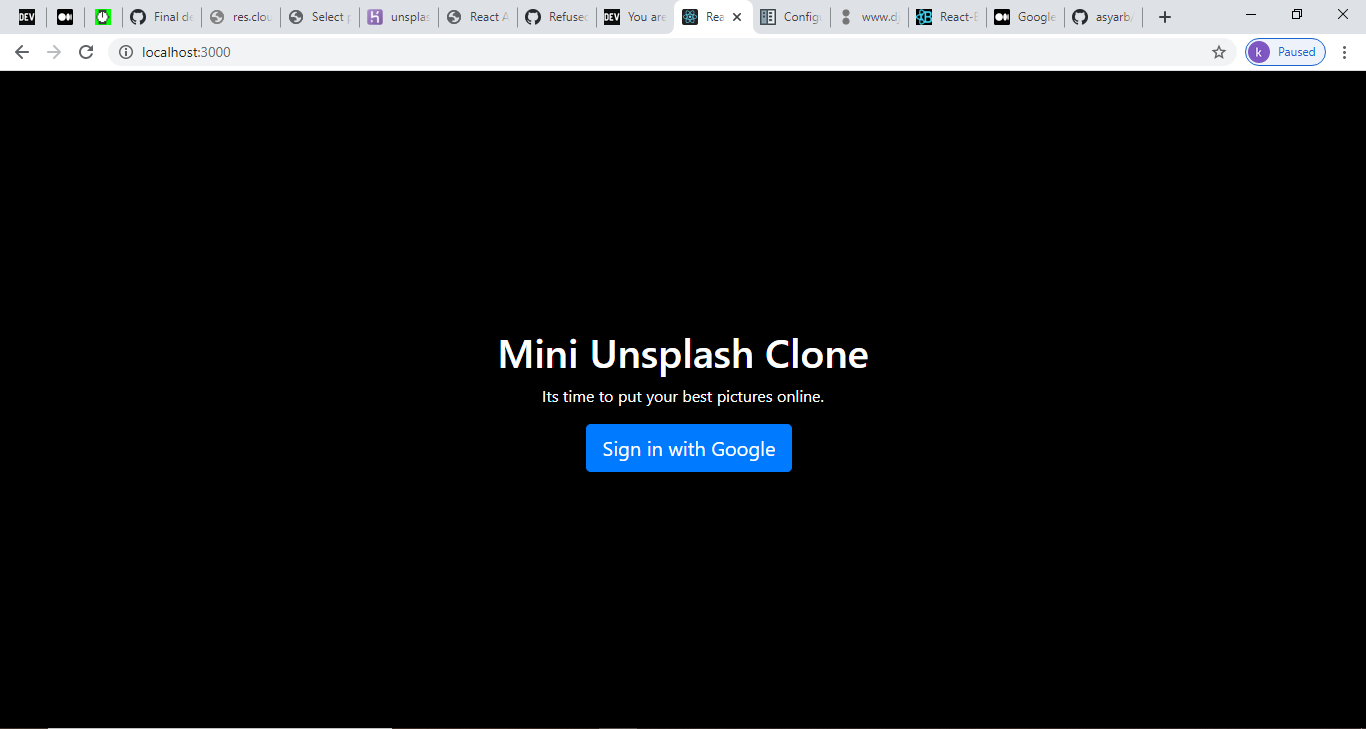 GitHub - cocofemi/Mini-Unsplash-Clone