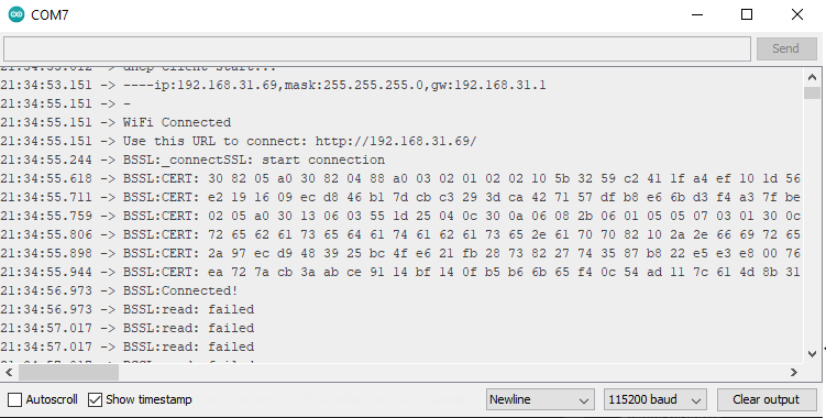BSSL:read: failed · Issue #4 · Rupakpoddar/ESP8266Firebase · GitHub