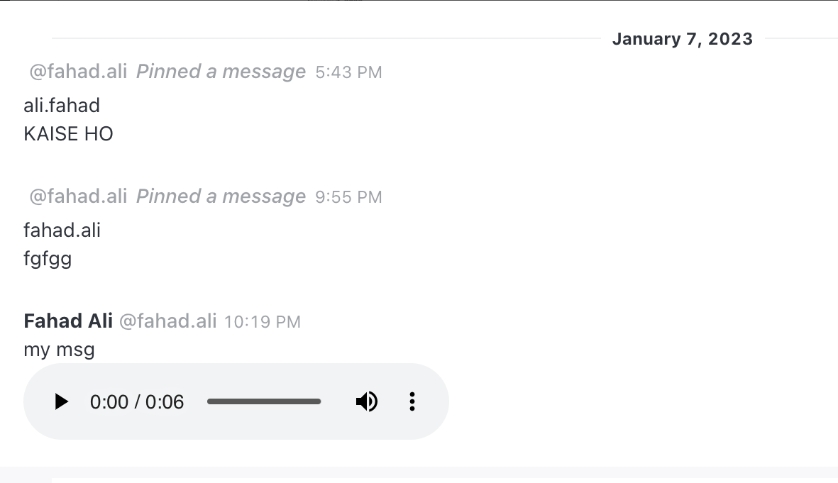 Adding name field in u object for Pinned/System Messages · Issue #27755 · RocketChat/Rocket.Chat ...