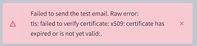 Option to Disable TLS validate on smtp port 25 · Issue #3301 · pocketbase/pocketbase · GitHub