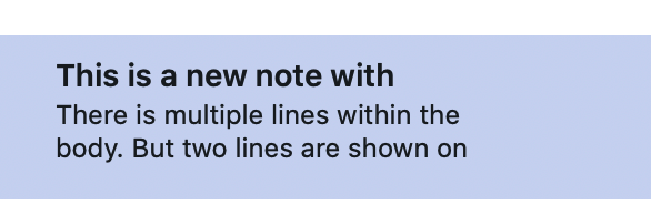 Note List Spacing: not consistent with other clients · Issue #117 · Automattic/Simplenote-United ...
