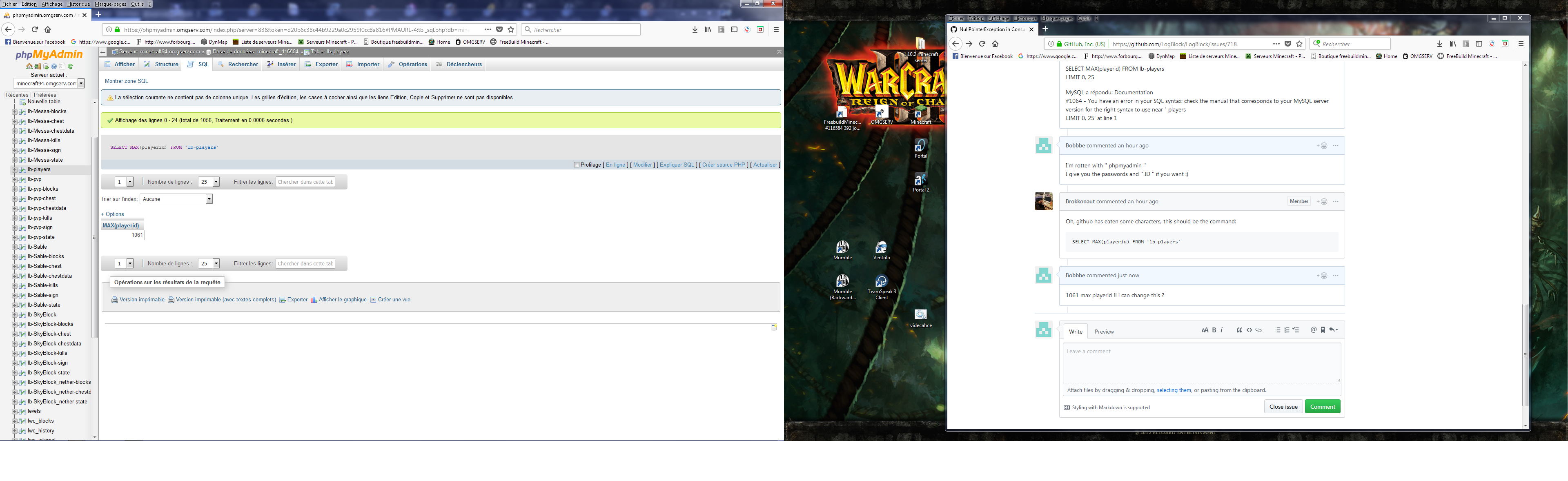NullPointerException in Consumer · Issue #718 · LogBlock/LogBlock · GitHub