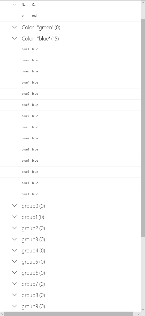 Details List Unnecessary Horizontal Scrolling Bar · Issue #7772 · microsoft/fluentui · GitHub