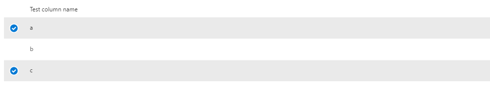 Single Selection DetailsList Allows Multiple Selection · Issue #8807 · microsoft/fluentui · GitHub