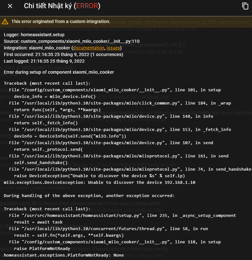 ERROR YLIH02CM IH 1S 3L chunmi.cooker.k1pro1 · Issue #53 · syssi/xiaomi_cooker · GitHub