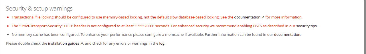 Owncloud: Update Owncloud image to use Redis as memory caching · Issue #503 ...