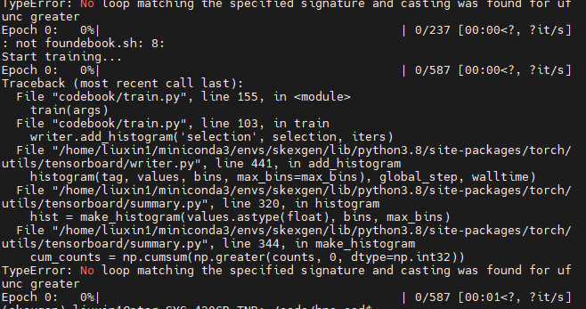 TypeError: No loop matching the specified signature · Issue #1 ...