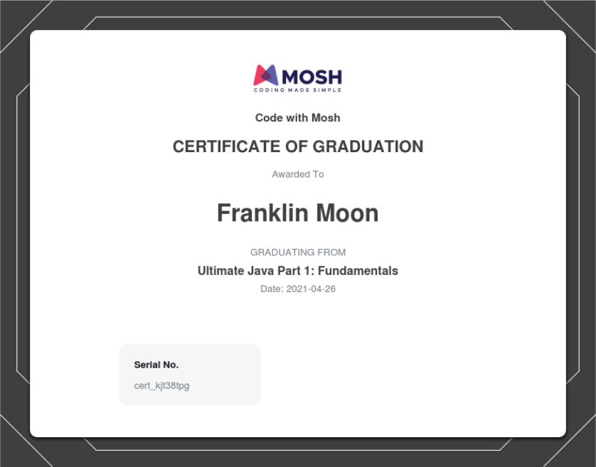 GitHub - OperationFman/Java-Mastery-with-Mosh: Learning the Basics of Java