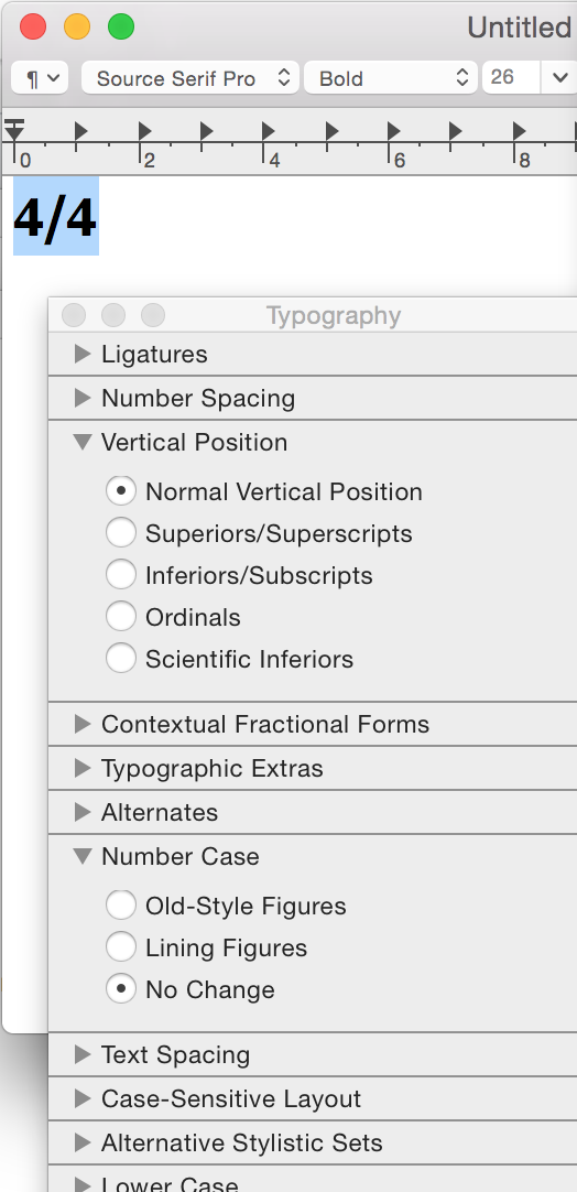 DrawBot warning: OpenType feature 'numr/'dnom' not available *** · Issue #283 · typemytype ...