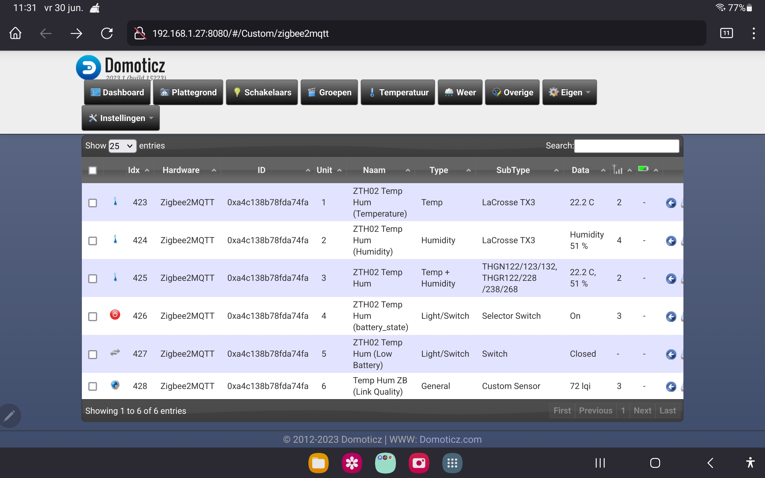 ZTH02 small with cr2032 battery not well implemented · Issue #18153 · Koenkk/zigbee2mqtt · GitHub