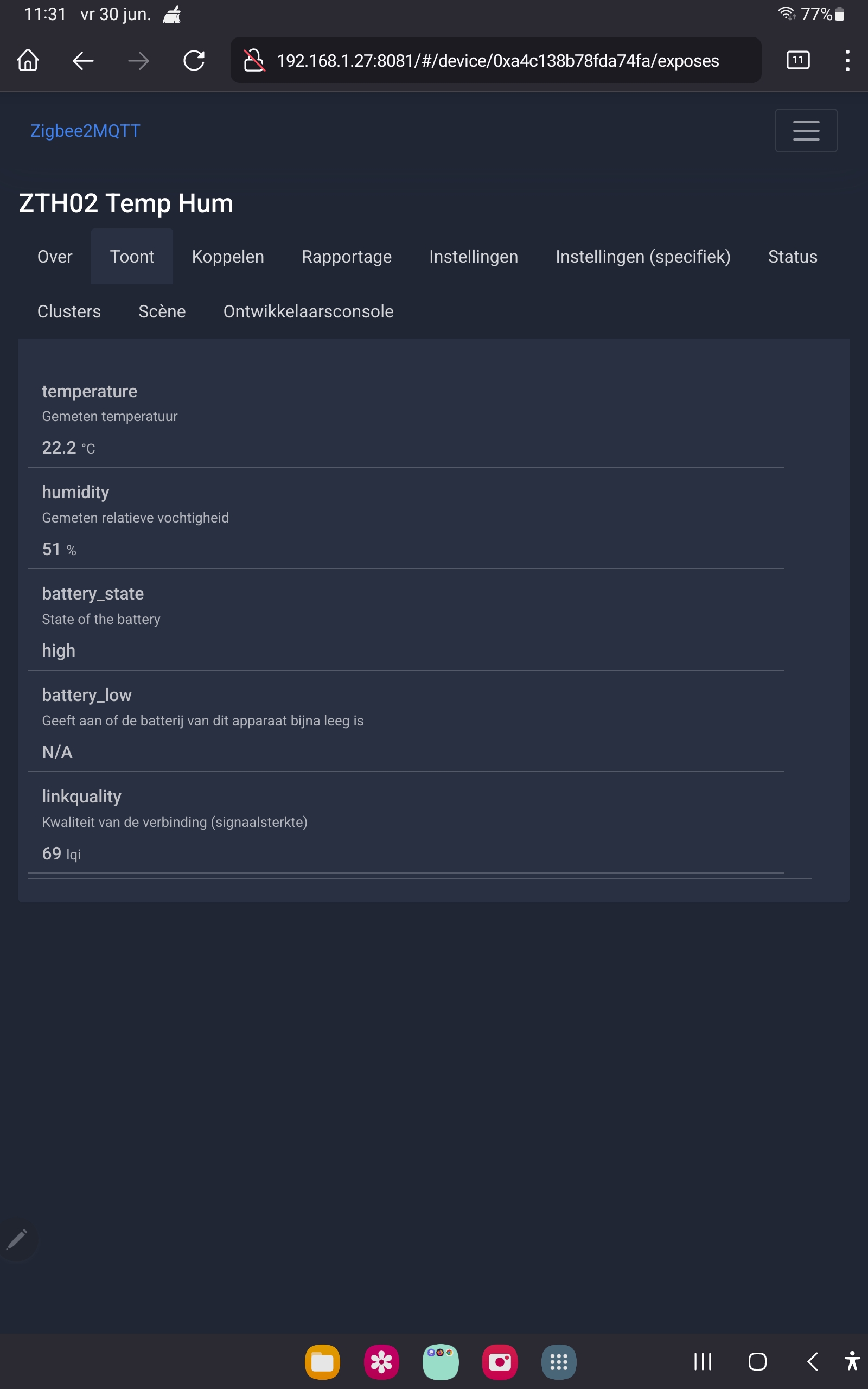 ZTH02 small with cr2032 battery not well implemented · Issue #18153 · Koenkk/zigbee2mqtt · GitHub