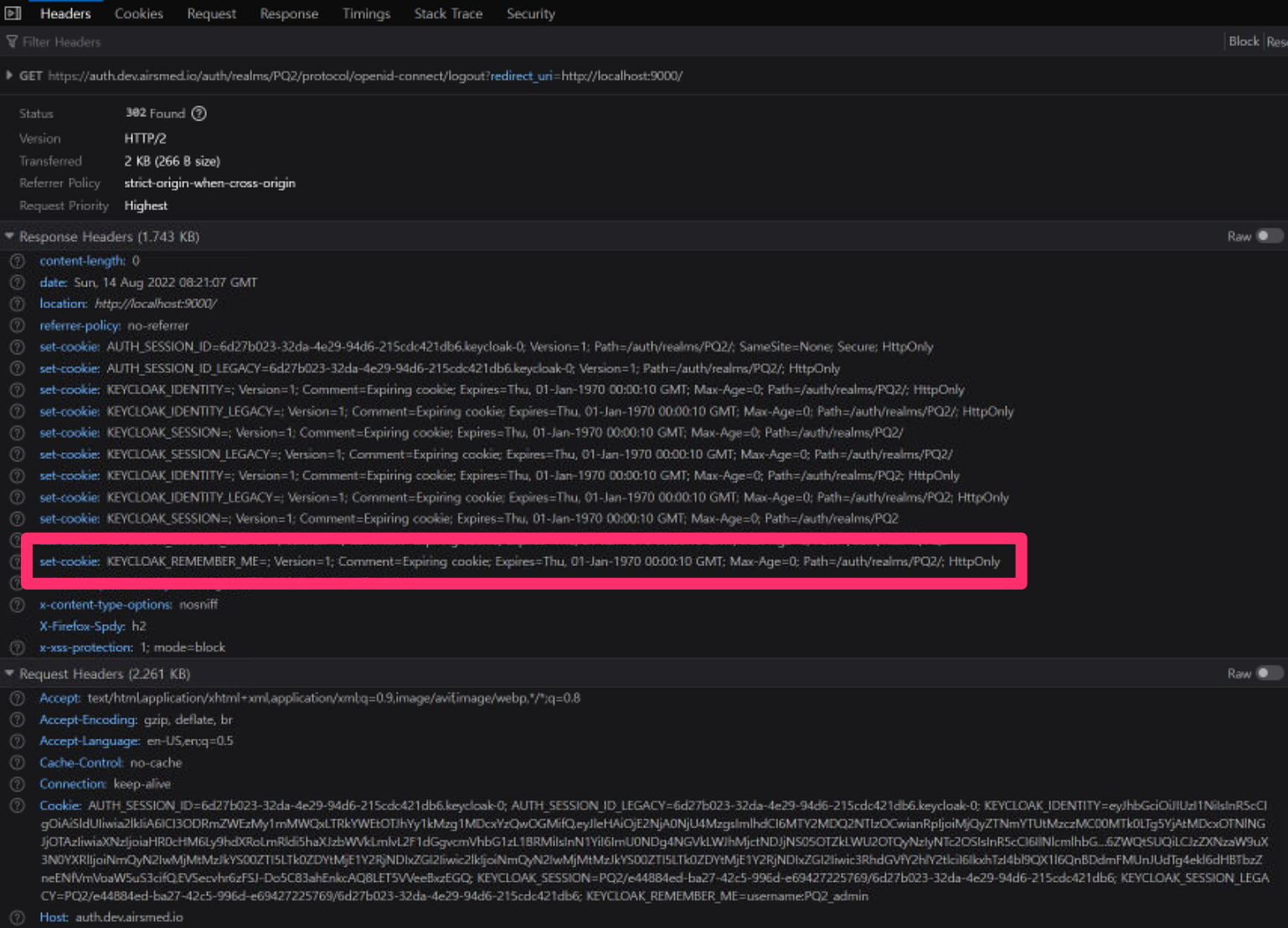 Remember me is canceled when log out. · Issue #13774 · keycloak/keycloak · GitHub