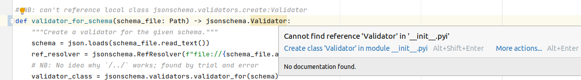 Expose IValidator via PEP544 Protocols · Issue #548 · python-jsonschema/jsonschema · GitHub