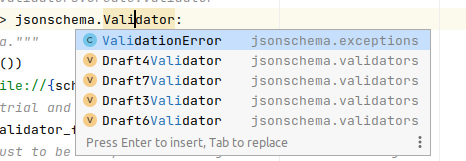 Expose IValidator via PEP544 Protocols · Issue #548 · python-jsonschema/jsonschema · GitHub