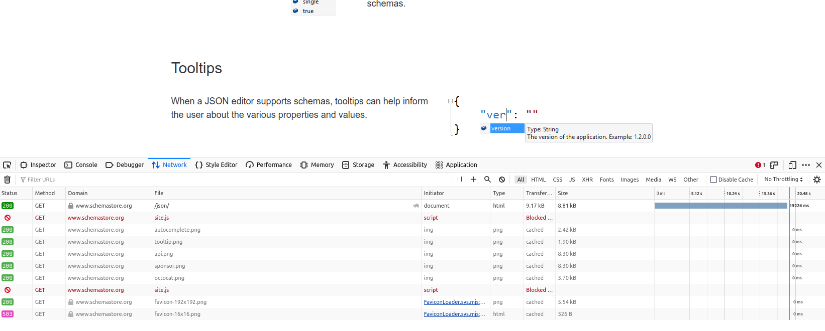 Website appears to be down · Issue #3303 · SchemaStore/schemastore · GitHub