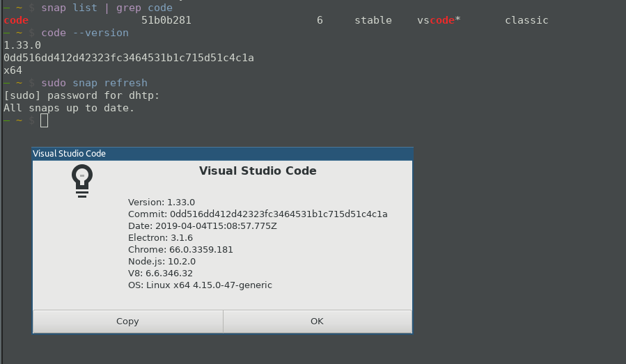 Official Code Snap Is Behind The Latest Update · Issue 72180 
