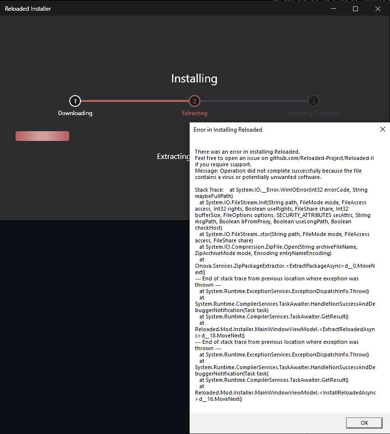False flag for Windows Defender when attempting to update? · Issue #194 · Reloaded-Project ...