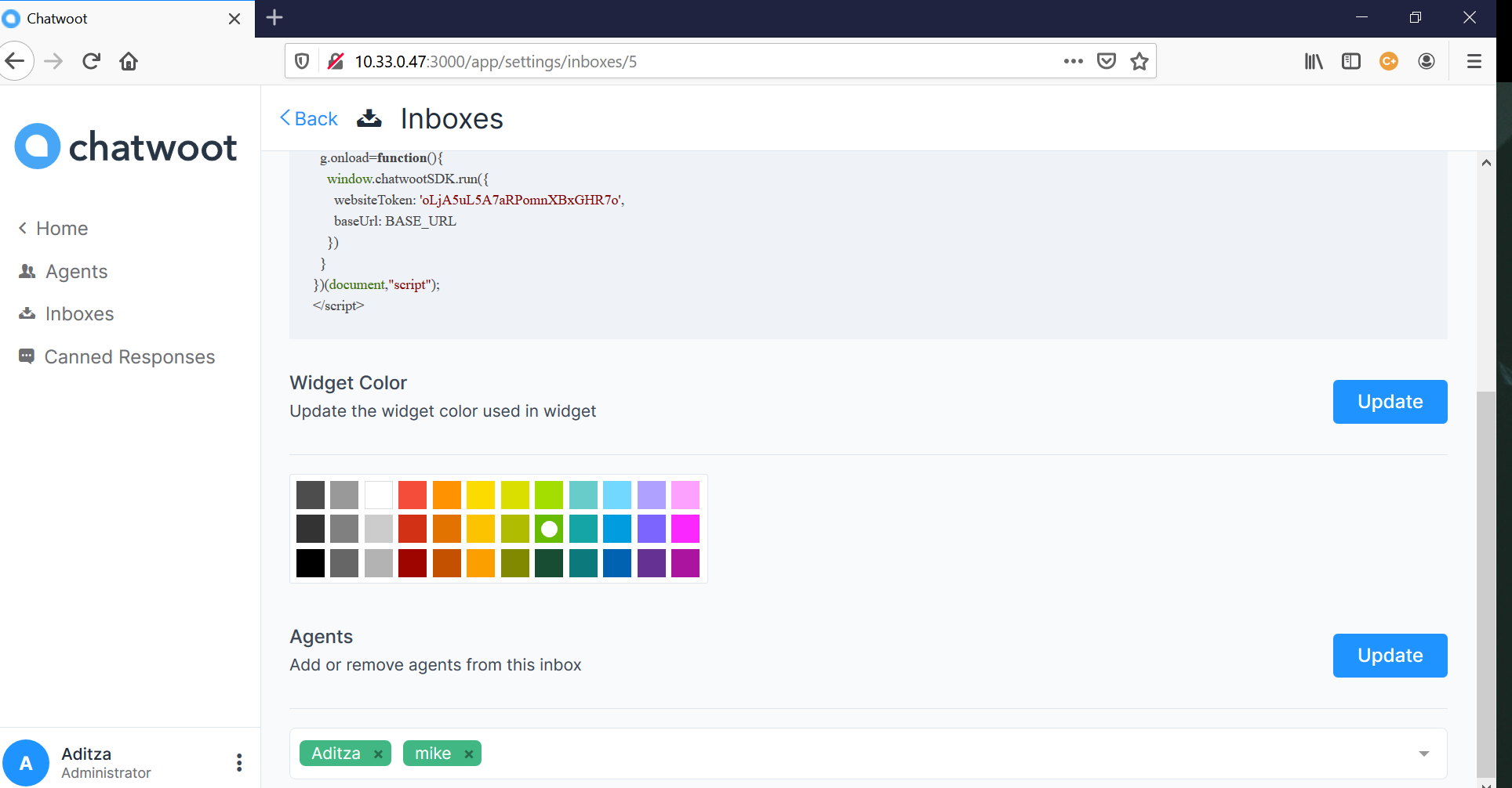 agent list not shown all agents · Issue #521 · chatwoot/chatwoot · GitHub