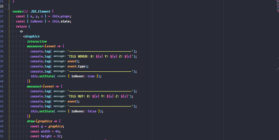 mouseover + mouseout with setState with problems · Issue #269 · pixijs/pixi-react · GitHub