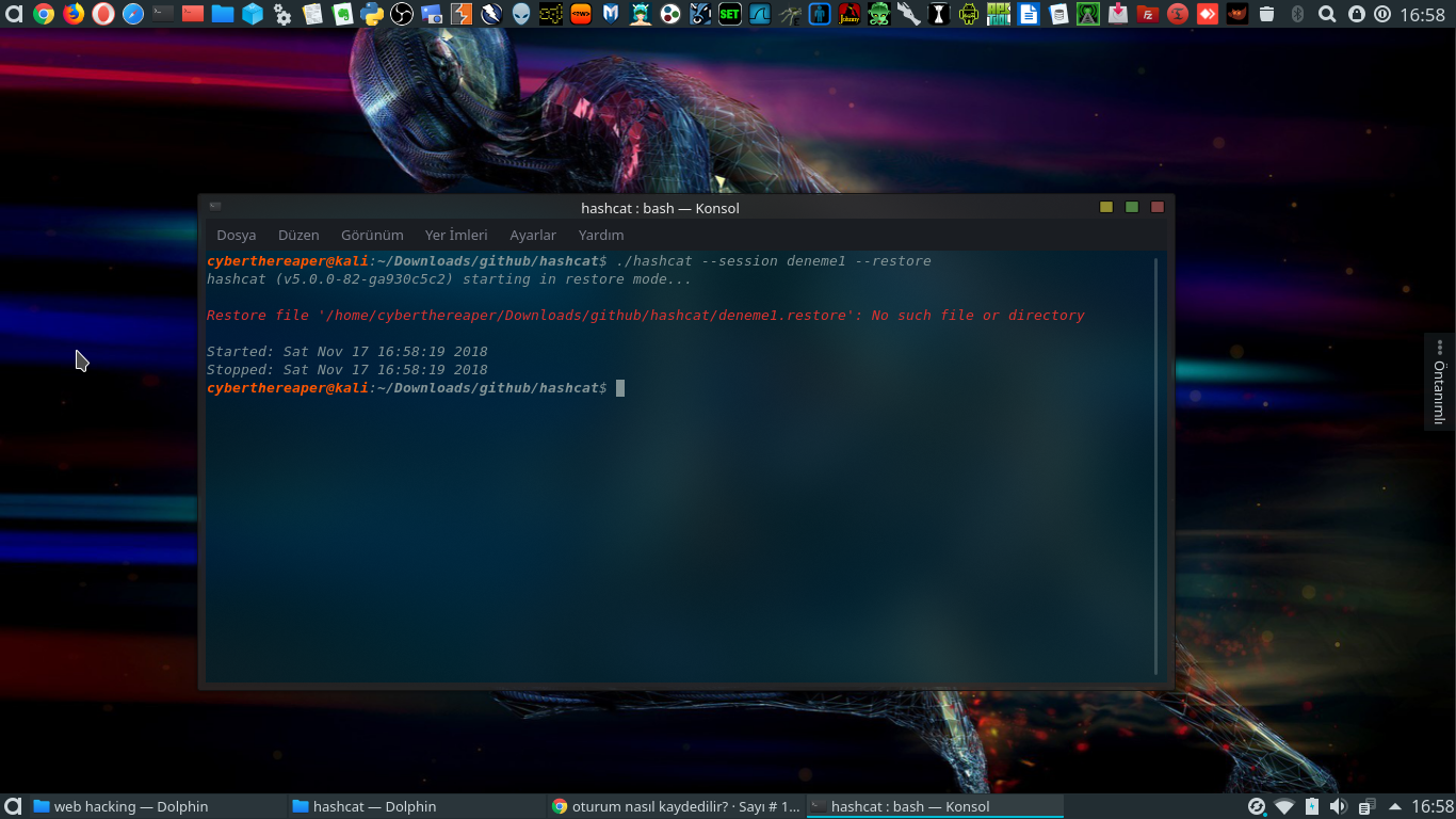 how to save session ? · Issue #1784 · hashcat/hashcat · GitHub